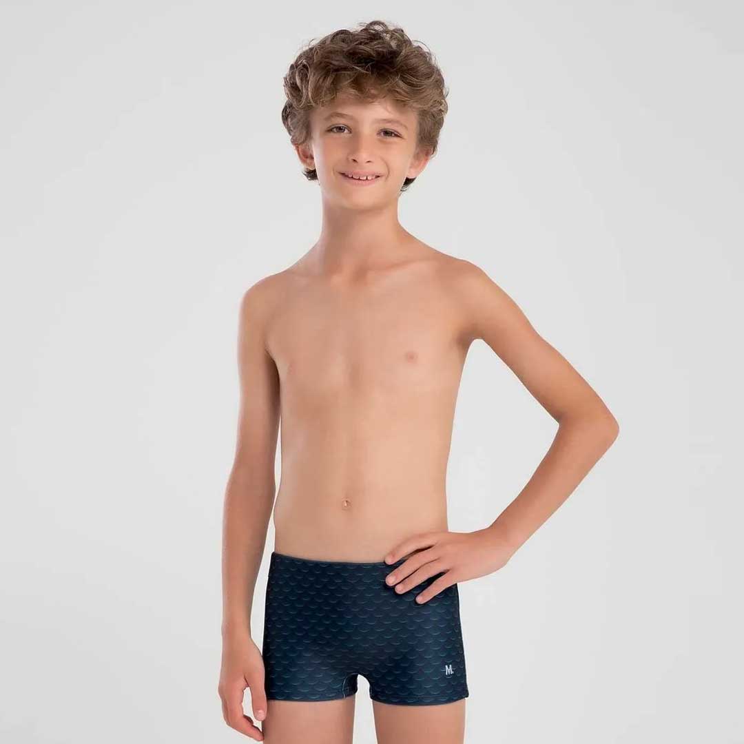 Sunga Infantil Boxer Lycra - Toque da Pele